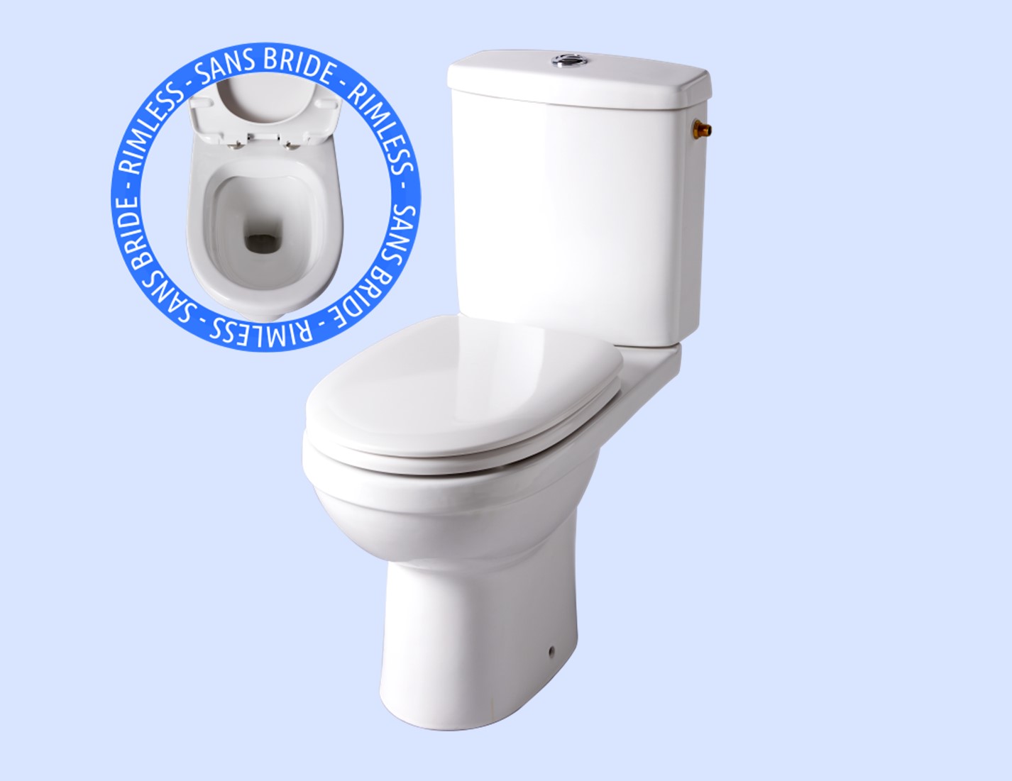 MODENA WC PACK "CLEAN FLUSH" SH - Godart